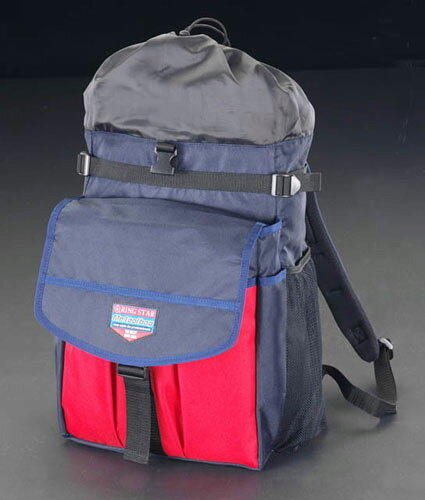 型番EA925CE-30 商品説明●材質…表面：高品質ポリエステル、裏面：PVCコーティング加工・ナイロンタフタ、背面：ナイロンクッションメッシュ、底部：エストロン、発泡ポリエチレン●サイズ…300×210×450(H)mm　(しぼり機能使...