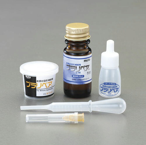 型番EA934BA-3 商品説明●カラー…ブラック●内容量…粉：5g、液：10ml●パッケージ重量…73g●耐熱温度…100℃(直火では不可)●硬化時間…5分/25℃●ABS樹脂、ポリカーボネート、アクリル樹脂、塩化ビニール、スチロール、F...