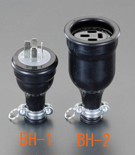 型番EA940BH-2 商品説明●アース付防水コネクターボディ●防水●定格容量…20A 250V●セフティーワッシャー付●接地3P●サイズ…φ73×130mm●適用電線…3.5〜5.5m●3M端子●RoHS対応品 ★注意事項★商品画像に複数...