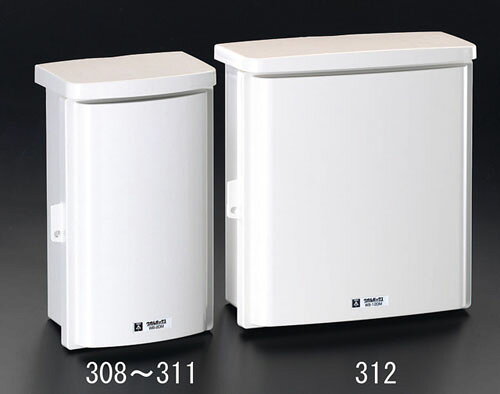 型番EA940CS-308 商品説明●取付スペース…ELB：2P・30A×1、配電箱：なし●材質…ABS樹脂●カラー…ミルキーホワイト●タテ型●バンド通し穴…巾10mm（裏面）●サイズ…193×117×90mm●有効深さ…55〜65mm●常...