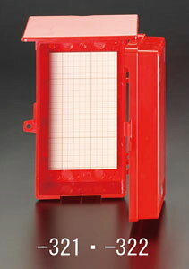 型番EA940CS-322 商品説明●取付スペース…ELB：3P・100A×1、配電箱：60A×1●屋根付●カラー…レッド●危険シール付●材質…ABS樹脂●バンド通し穴幅…27mm●開閉器やブレーカーボックスとしてお使い下さい。●サイズ…3...