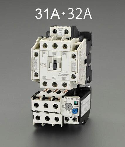 型番EA940MV-32A 商品説明●メーカー…三菱電機●型番…MSO-T25●交流操作型●補助接点…2a2b●DINレール取付●サイズ…63×82×128(H)mm●モーター容量…200〜220V 5.5kW●コイル電圧…200V●標準形...