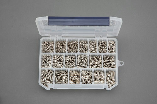 型番EA949AE-93 商品説明●＜セット内容＞…サイズ（入数）：M2×4（350）M2×8（250）M2×10（200）M3×6（120）M3×8（100）M3×10（80）M3×15（60）M4×6（70）M4×8（60）M4×10（...