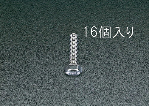 型番EA949HC-83 商品説明●材質…ステンレス（SUS304）●並目ねじ●全ねじ●サイズ…M8×25●ピッチ…1.25●頭対辺…13mm●入数…16個 ★注意事項★商品画像に複数商品が載っており、番号やアルファベットが記載されている商...