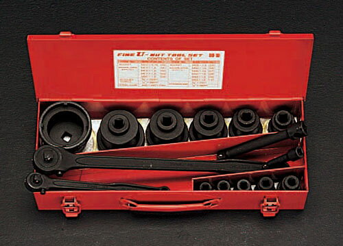 型番EA949K 商品説明●(3/8”差込角)ソケットスクエアドライブ…M10×0.75・ M12×1.0・M15×1.0・M17×1.0・M20×1.0●(1/2”差込角)ソケットスクエアドライブ…　M25×1.5・M30×1.5・M35...