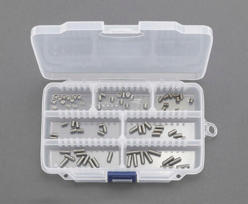 型番EA949MR-4 商品説明●＜セット内容＞…サイズ（入数）：M4×3（10）M4×4（10）M4×5（10）M4×6（10）M4×8（10）M4×10（10）M4×12（10）●材質…ステンレス●ケースサイズ…145×100×21mm...