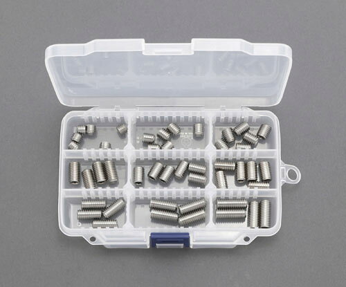 型番EA949MR-8 商品説明●＜セット内容＞…サイズ（入数）：M8×6（6）M8×8（6）M8×10（6）M8×12（6）M8×14（6）M8×15（4）M8×16（4）M8×18（4）M8×20（4）●材質…ステンレス●ケースサイズ…...