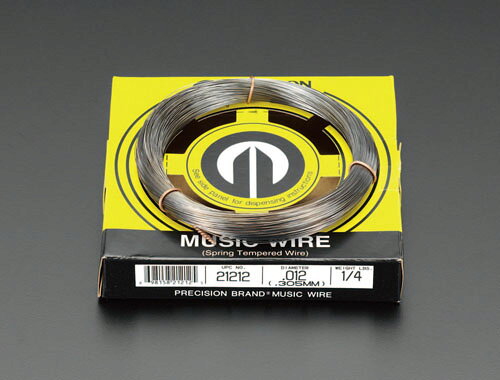 型番EA951-1.3 商品説明●線径…1.295mm●長さ…43m●引張り強さ（最小・最大）…212〜233kg/m●材質…高炭素鋼(ハイカーボン鋼)●重量…450g●スプリング焼入●注意…重量が基準となりますので長さは多少異なります。 ...