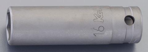型番EA164DR-210 商品説明●対辺(mm)…10●外径(mm)…15.3●全長(mm)…77●組立ラインの動力工具や締付ロボットに最適なインダストリアル仕様●狭所向けに基礎寸法をハンドケット類のサイズに合わせています。●6ポイント●...