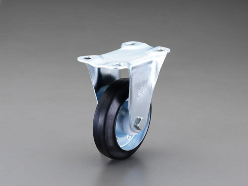 型番EA986PT-31 商品説明●ベアリング無●仕様…固定●車輪径×幅…100×32mm●耐荷重…120kg●全高…130mm●材質…金具：クロームメッキ、車輪：ゴム●穴径…10.5mm●サイズ(X×Y)…110×70mm●サイズ(A×B...