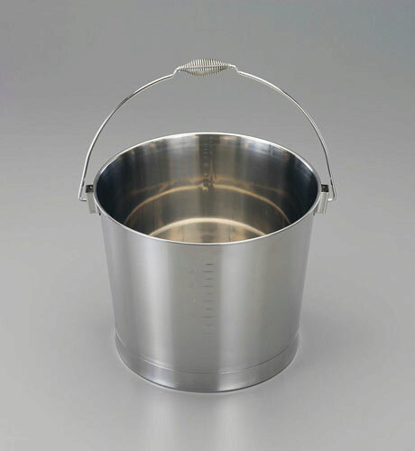 型番EA508S-2 商品説明●材質…ステンレス(18-8)●取手…ワイヤーバネ●目盛付●容量…10L●サイズ…φ280×230(H)mm ★注意事項★商品画像に複数商品が載っており、番号やアルファベットが記載されている商品がございます。そ...