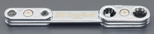 型番EA618AZ-12 商品説明●サイズ(インチ)…5/16・3/8・7/16・1/2・9/16・5/8・11/16・3/4●厚み…17×18mm●全長…195mm●重量…310g●12ポイント ★注意事項★商品画像に複数商品が載っており...