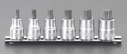 型番EA618BW-200 商品説明●サイズ…M5・M6・M8・M10・M12・M14●差込角…3/8”●●XZN(R)ソケットは一般的にトリプルスクエアソケットと呼ばれ、ベンツ・BMW・フォルクスワーゲンなどの欧州車に幅広く使用されていま...