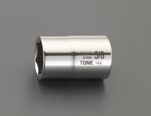 型番EA618SC-102 商品説明●メーカー…TONE●型番…S4SB-14●差込角…1/2”●材質…ステンレス●耐食性、耐薬品性、衛生面に優れ、食品機器・医療・船舶・水道工事・清掃用機器使用に最適●対辺（インチ）…7/16●外径…16....