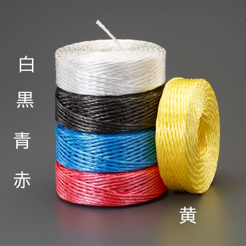 型番EA628PP-112A 商品説明●径…φ5●長さ…300m●材質…ポリプロピレン●色…黒●入数は5巻入です。●3本撚りの丈夫なロープです。 ★注意事項★商品画像に複数商品が載っており、番号やアルファベットが記載されている商品がございま...
