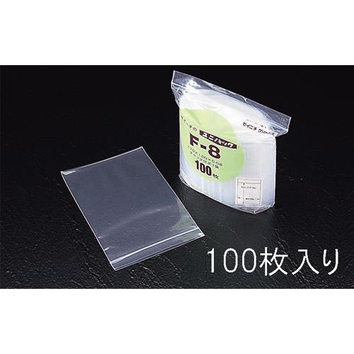 型番EA944CA-400 商品説明●チャック下サイズ(mm)…400×280●厚み(mm)…0.08●重量…18.31g●材質…ポリエチレン●入数…100枚●フィルム厚0.08mmで耐衝撃性に優れたチャック袋です。●PE単層、溶断シール●...