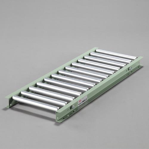 型番EA985MB-31 商品説明●ローラー幅…300mm●重量…9.2kg●ローラー耐荷重…42kg/本●フレーム耐荷重…500kg(床置)●全長…1000mm●ローラー直径…28.6mm●材質…スチール●用途…軽荷重搬送用●小物搬送に最...