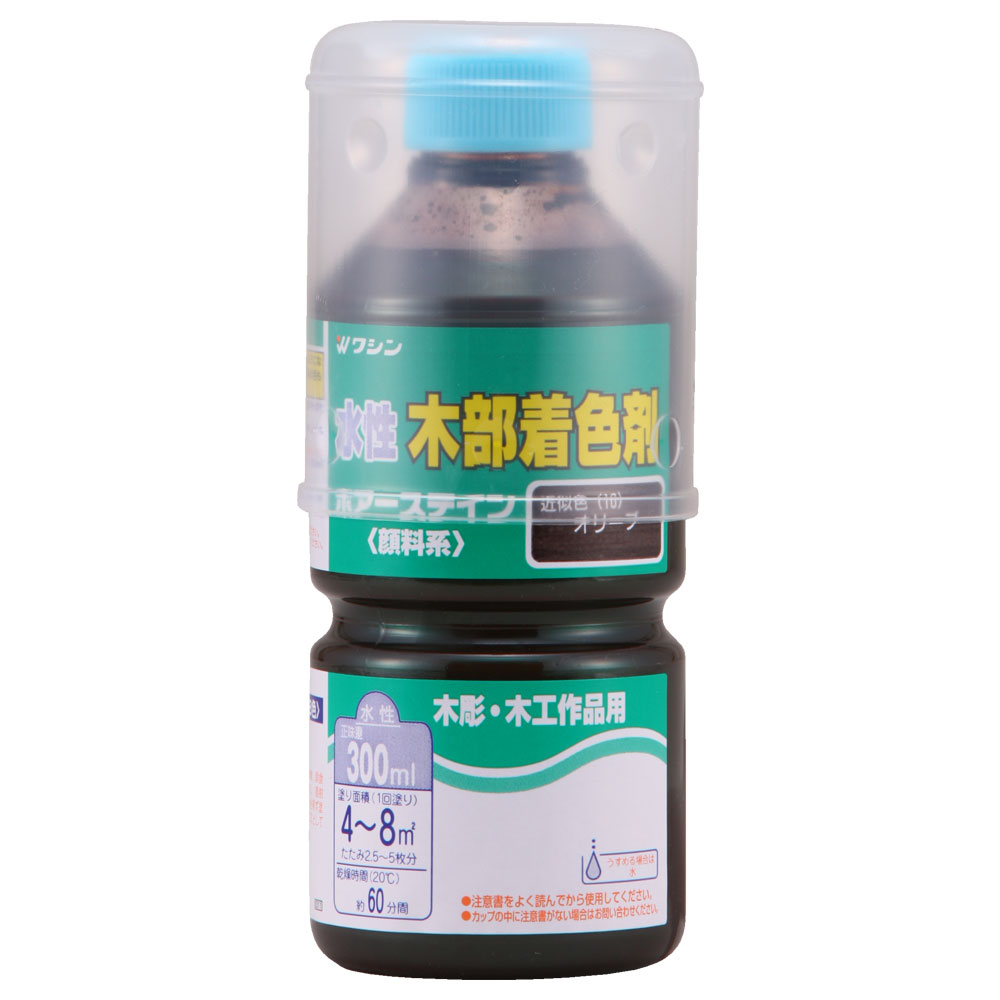 型番#910630 商品説明●木目を引き立てる水性顔料着色剤●主な用途：未塗装木部の着色（木の工作品、木彫り作品、家具、床、階段など） 仕様●サイズ(横×縦×高さ)：65mm×65mm×151mm●重量：0.35kg
