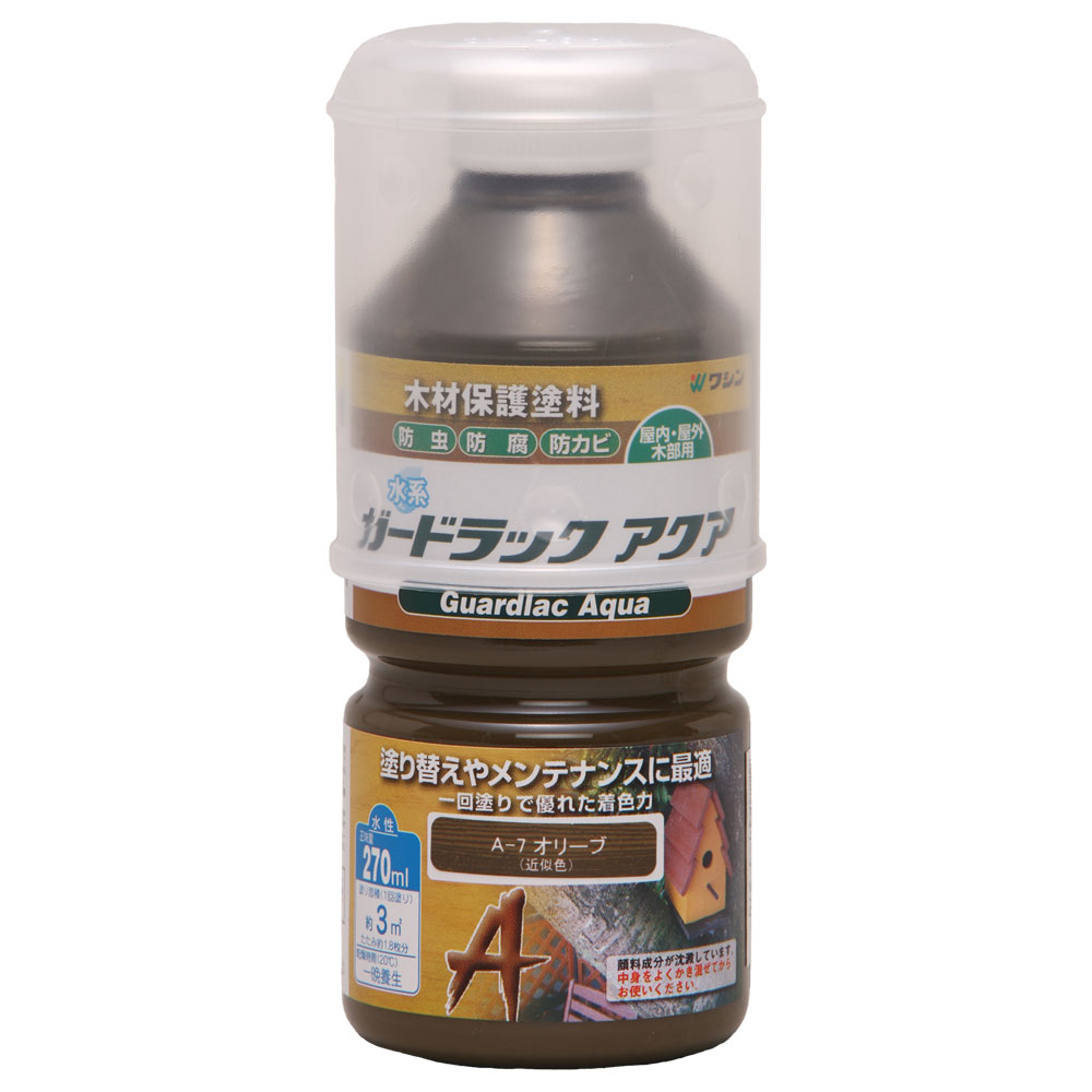 型番#800076 商品説明●1回塗りで優れた着色力、塗り替えやメンテナンスに最適●主な用途：ウッドデッキ、ガーデンテーブル、プランターなどの屋外木部 仕様●サイズ(横×縦×高さ)：65mm×65mm×151mm●重量：0.34kg