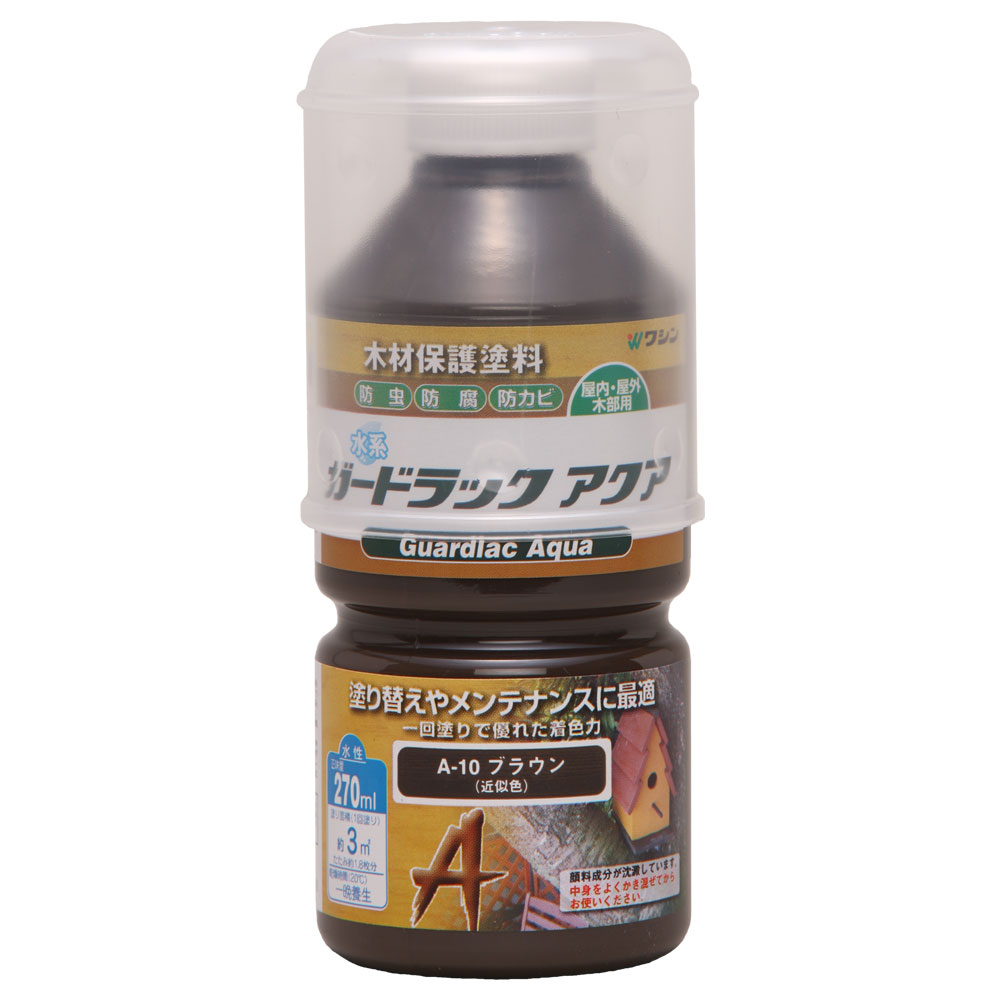 型番#800079 商品説明●1回塗りで優れた着色力、塗り替えやメンテナンスに最適●主な用途：ウッドデッキ、ガーデンテーブル、プランターなどの屋外木部 仕様●サイズ(横×縦×高さ)：65mm×65mm×151mm●重量：0.34kg