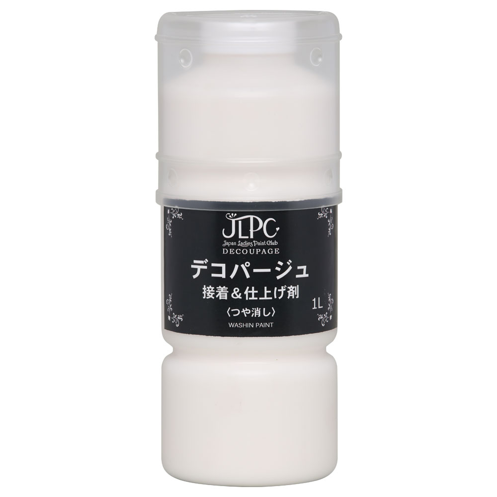 型番#800295 商品説明●接着とコーティングの2役をこなすデコパージュ用塗料●主な用途：屋内に飾る金属・ガラス・プラスチック・布・固形石鹸などのデコパージュ用 仕様●サイズ(横×縦×高さ)：90mm×90mm×228mm●重量：0kg