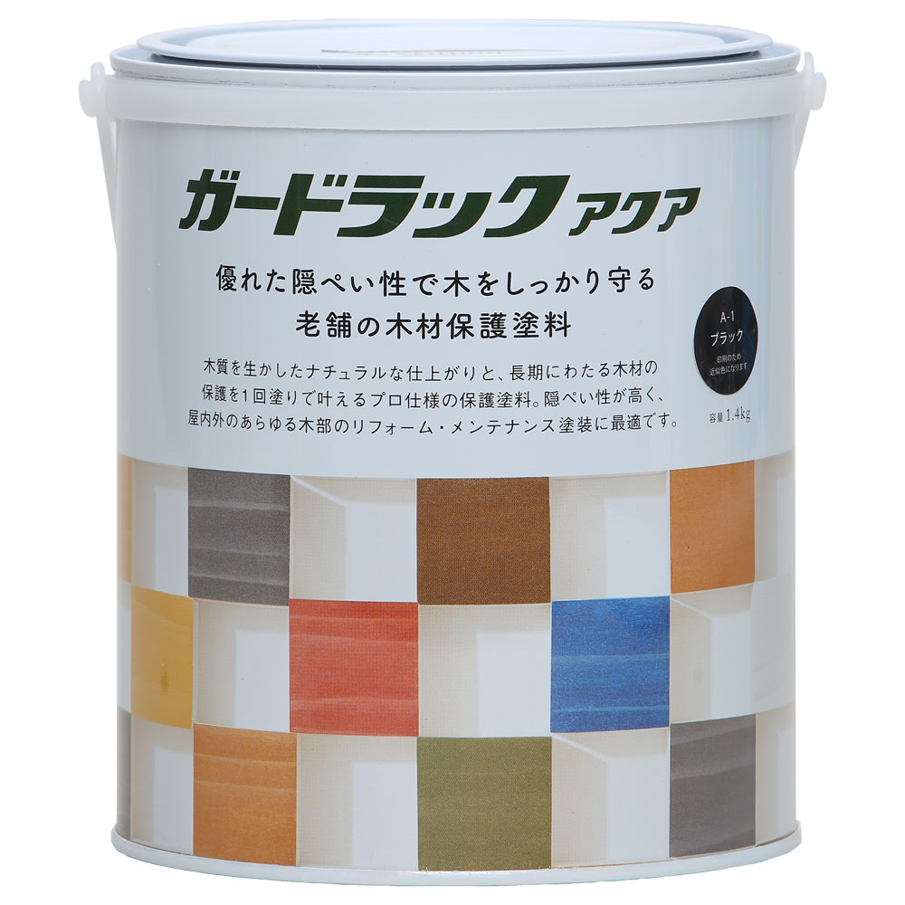 JAN4560484612381 商品説明●下地を隠す半造膜タイプの水性木材保護塗料です。●防虫・防腐・防カビ・撥水効果。●塗り直しなど、メンテナンス塗装に最適です。●1回塗りで仕上がる、強い着色力があります。●臭いが少なく、簡単に塗ること...