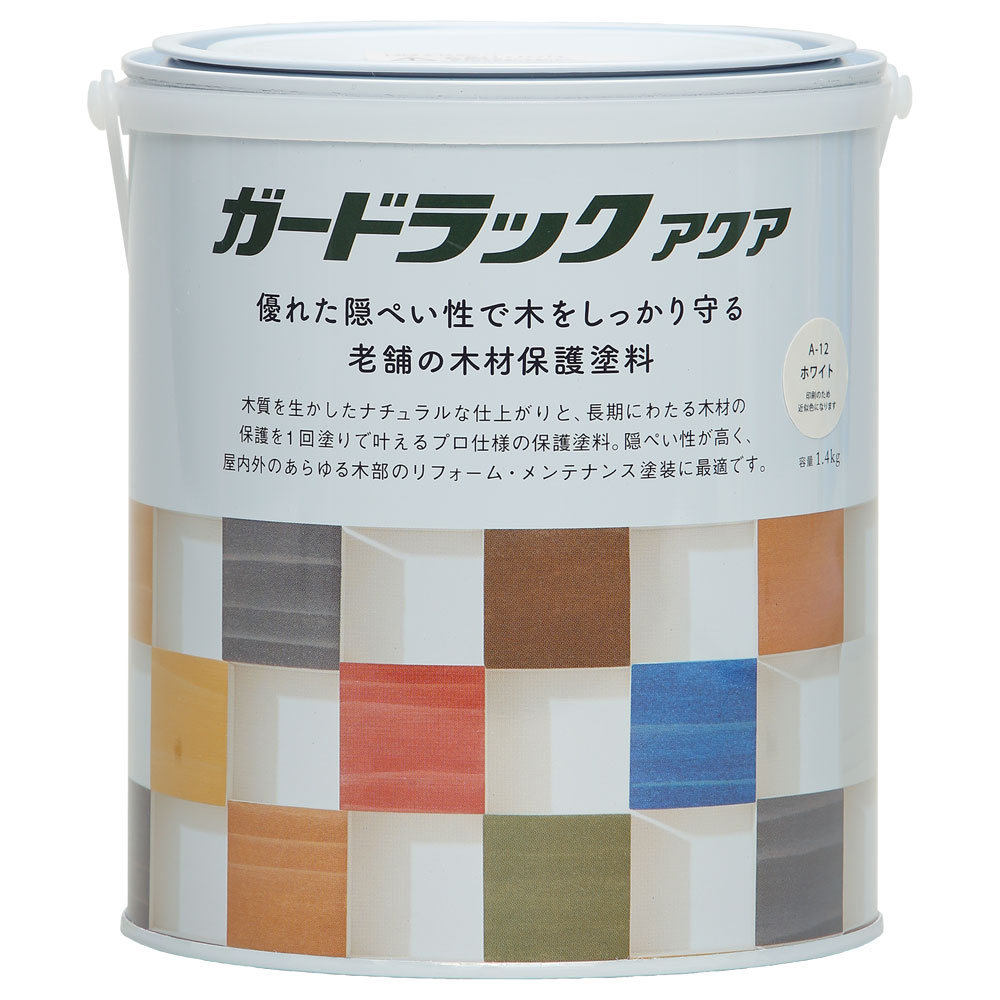 JAN4560484612497 商品説明●下地を隠す半造膜タイプの水性木材保護塗料です。●防虫・防腐・防カビ・撥水効果。●塗り直しなど、メンテナンス塗装に最適です。●1回塗りで仕上がる、強い着色力があります。●臭いが少なく、簡単に塗ること...