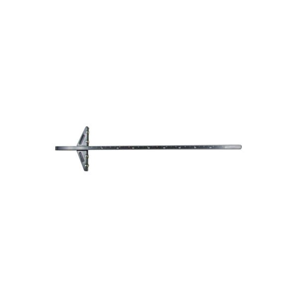 JAN4953533012445 商品説明●目盛（共用）450mm/1.5尺●全長：610mm●頭幅147mm●重量：280g●定規とガイドの間に隙間が空いています