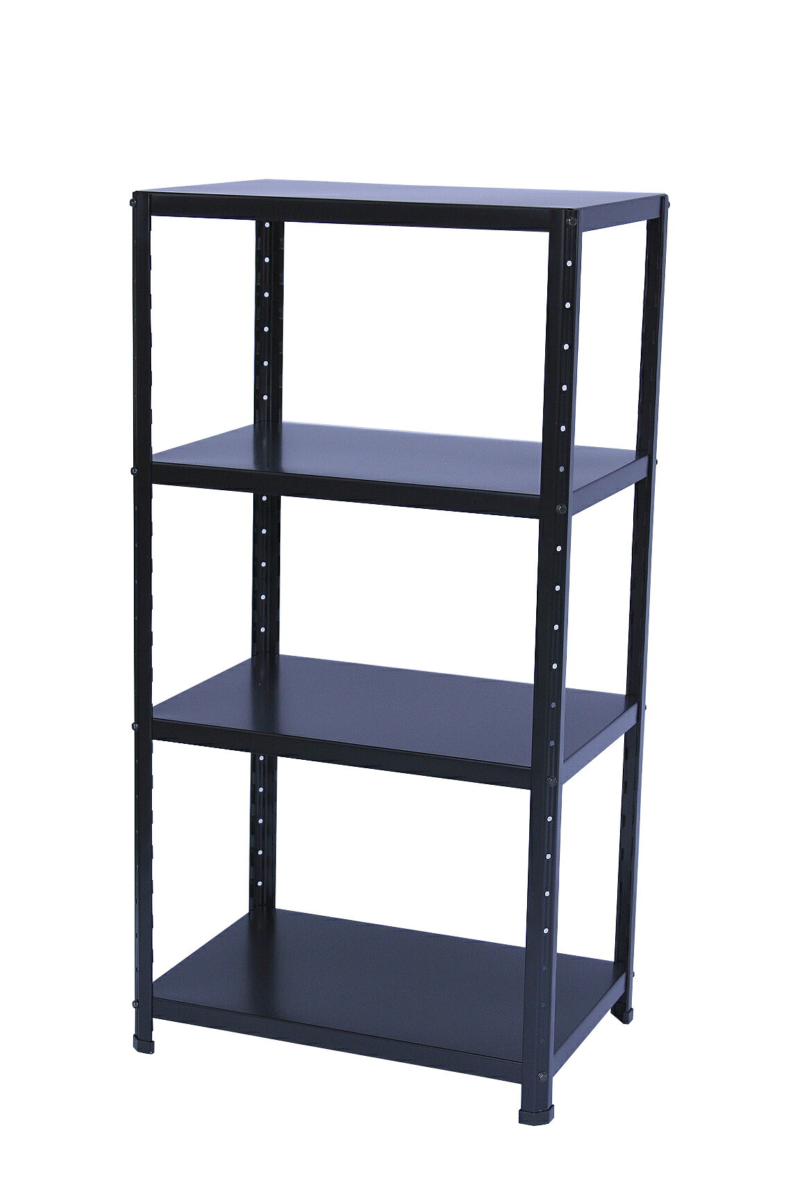 JANコード4960517364247 商品説明●室内や狭いスペースの有効活用に間口61cm×奥行41cm×高さ118cmタイプ棚板4段耐荷重(静置平均荷重)50kg●段・狭いスペースの有効活用に最適です●組立簡単1コーナーにボルト1本、棚...