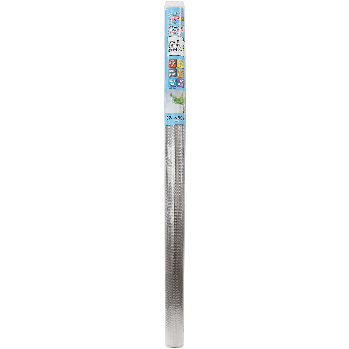 JANコード4977932220164 キャッチコピー●LOW-Eガラス対応。 商品説明●LOW-Eガラス対応。●網入りガラス、ペアガラス対応。●吸盤効果により何回も貼って剥がせて、のり残りもありません。●UV99%カット。●目隠し効果。●...