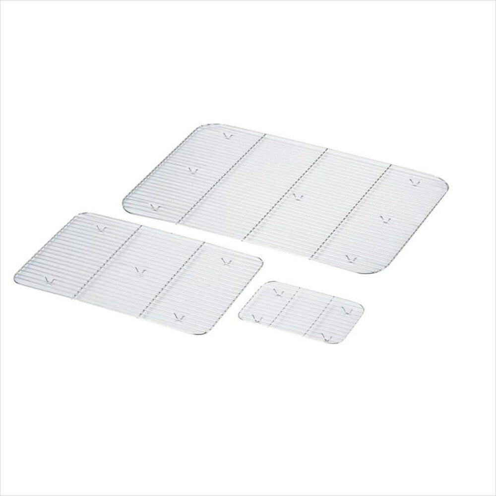JANコード 4560127491922 商品説明 ●深型組バット専用網●下ごしらえ、水切り、油切りなど…バットと組み合わせることで、用途が広がります。 仕様 ●外寸：444×312×12mm●ピッチ：11mm●製品重量：560g●材質：S...