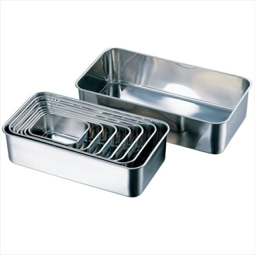 JANコード 4560127491984 商品説明 ●幅を抑えた横長形状のバットです。汁気の多い食品の一時保管など、たっぷり入る深型形状のバットです。●■ 深型で食材がたっぷり入るだけでなく、横長形状なので細長い野菜や魚介類等をそのまま入れ...