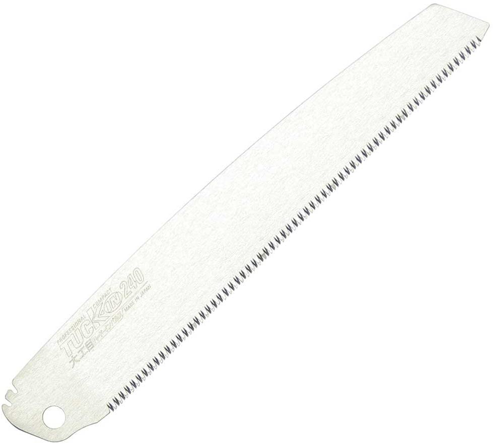 JANコード 4963041182042 キャッチコピー ●タックイン240 大工目用の替刃です。 商品説明 ●刃渡り:240mm●ピッチ:1.75mm●板厚:0.70mm●切り幅:0.95mm 注意事項