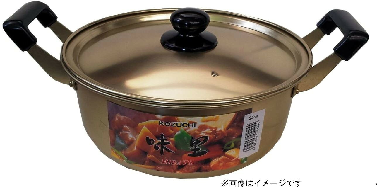 JANコード 4977906051404 キャッチコピー ●味里シリーズの両手鍋。 商品説明 ●軽くて錆びにくいアルミ製。●アルミニウムは熱伝導率に優れ、省エネ効果が期待できます。●寸法W×D×H(mm):545×434×248●板厚(mm...