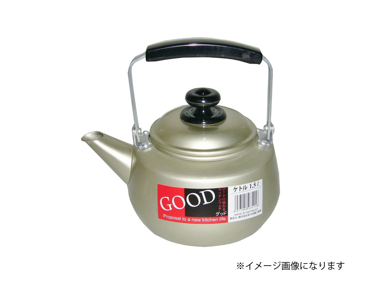 JANコード 4977906075158 キャッチコピー ●シンプルなヤカン 商品説明 ●軽くて錆びにくいアルミ製。●アルミニウムは熱伝導率に優れ、省エネ効果が期待できます。●板厚(mm):0.9●容量():1.8 注意事項