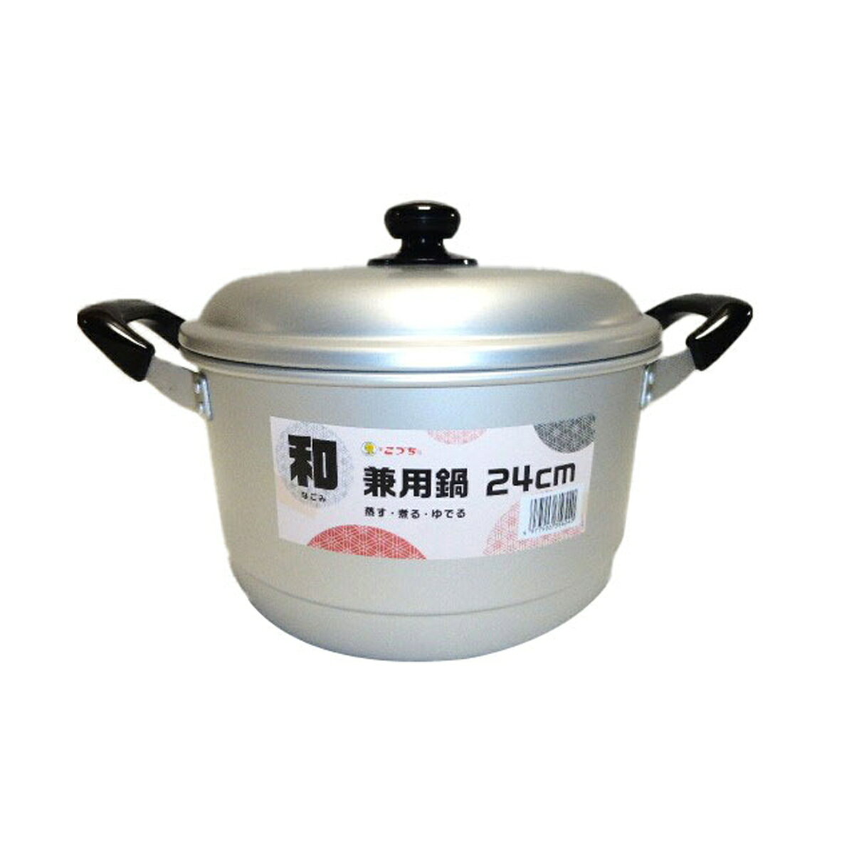 JANコード 4977906356240 キャッチコピー ●蒸す・煮る・ゆでる。 商品説明 ●従来の兼用鍋より、板厚10%UPで頑丈です。●中子は取り外し可能です。●商品サイズ(約):W358×D255×H215mm●商品重量(約):710...