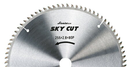 JANコード 4986362470841 キャッチコピー ●SKY CUT -スカイカット-コンパネ用。 商品説明 ●コンパネ材のテーブル丸ノコ切断に。●外径:255mm●刃厚:2.8mm●刃数:80P●内径:25.4mm 注意事項