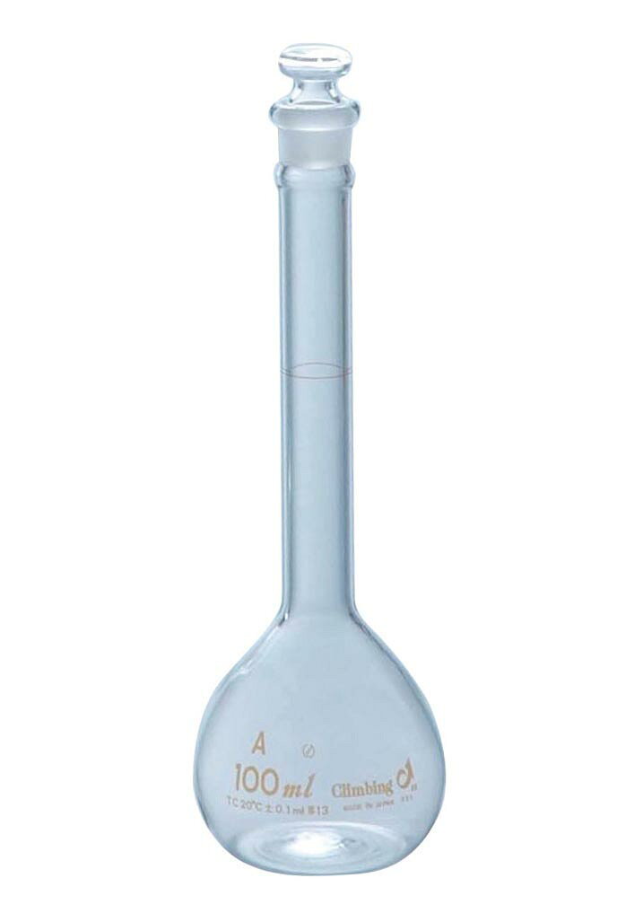 型番100mL 商品説明●容量 100mL ●許容誤差 ±0.1mL ●栓 TS13 ●材質 硼珪酸ガラス ●規格 JIS R 3505 クラスA ●摺り 普通摺