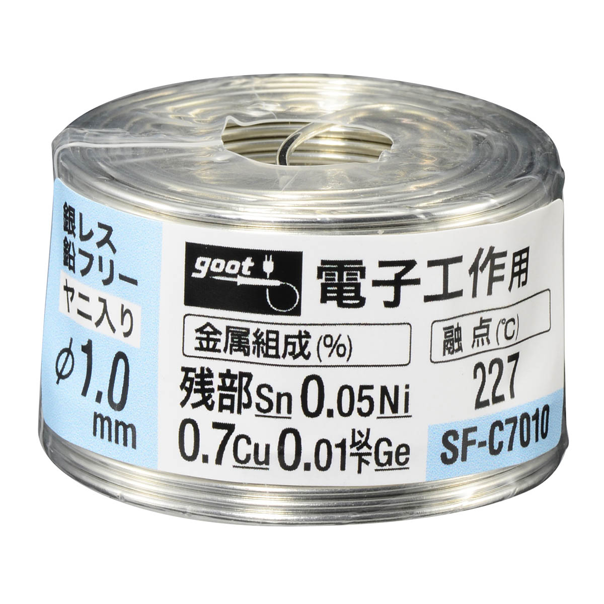 型番SF-C7010 商品説明線径:1.0mmφ 商品情報2重量:70g 商品情報3: 注意事項 画像に関して