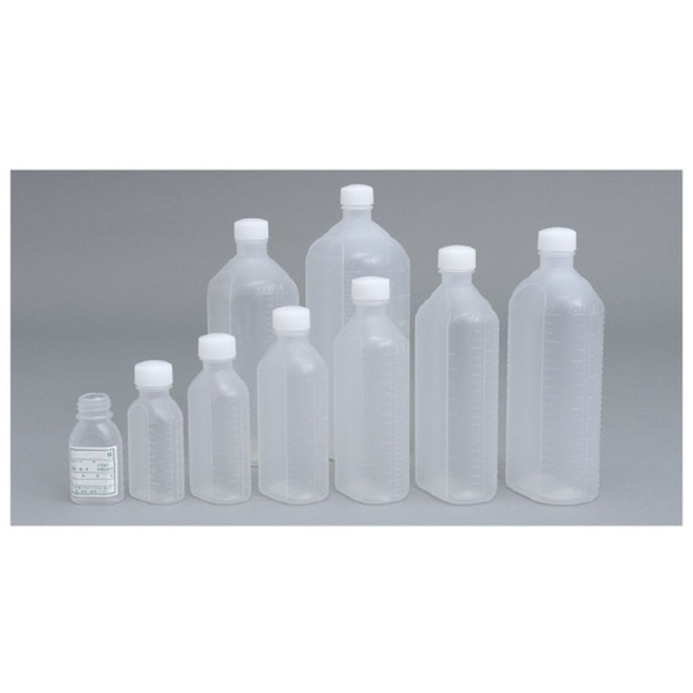 型番0002312001 商品説明●内用薬用投薬瓶のスタンダードタイプ●ポリプロピレンラベル付。●カラー:《本体》原色白《キャップ》白（基本色）・PE ,規格容量:700cc ,入数:50本 ,材質:本体=ポリプロピレン、基本色キャップ=ポ...