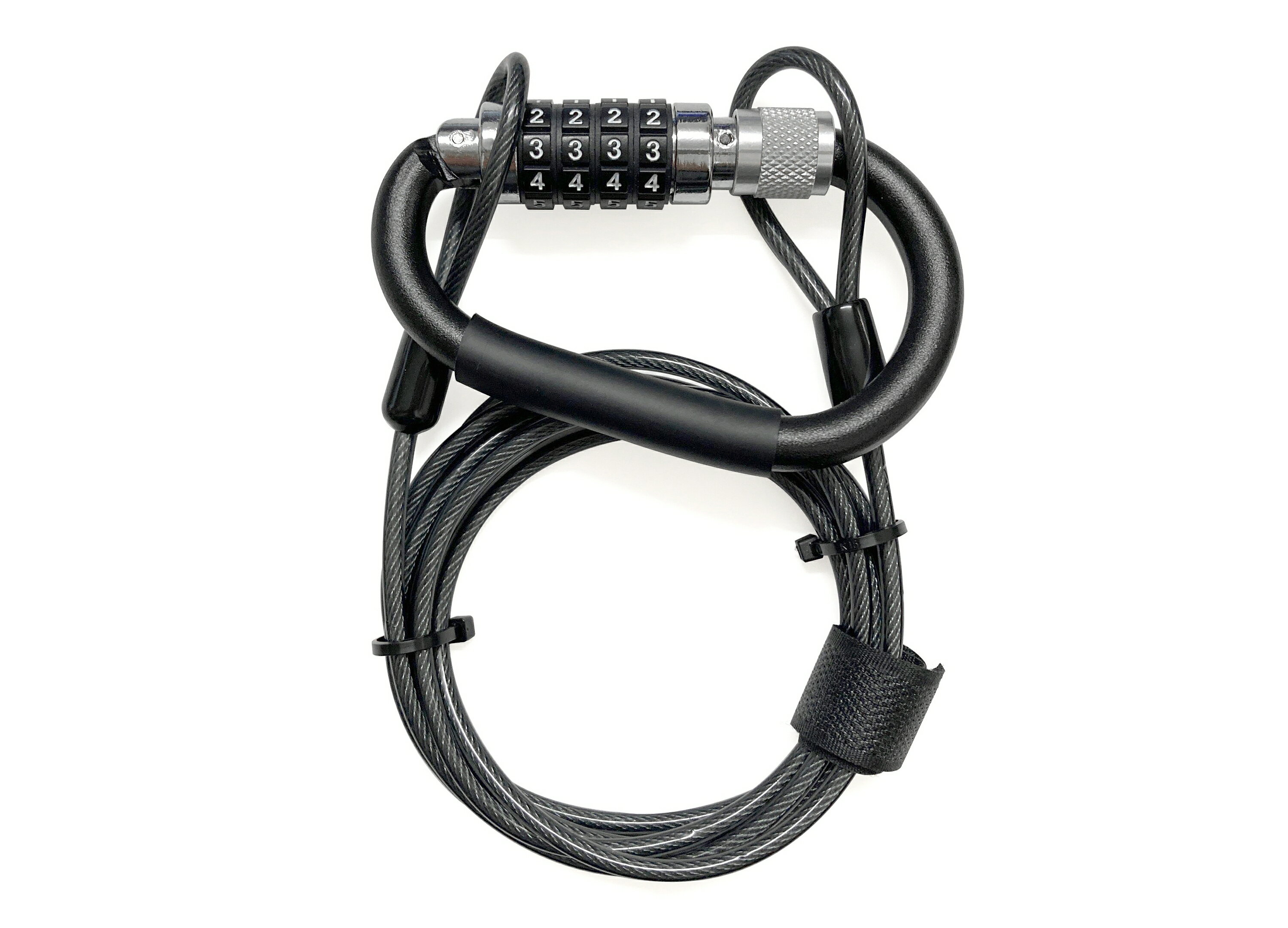 型番4938402362937 商品説明●車輪に取り付けやすい大型開口部●頑丈なアルミダイキャストボディ●開錠番号がお好みの番号に変更できるマイセットタイプ●保安用ロック●ケーブルサイズ（mm）：2000●カラー：ブラック