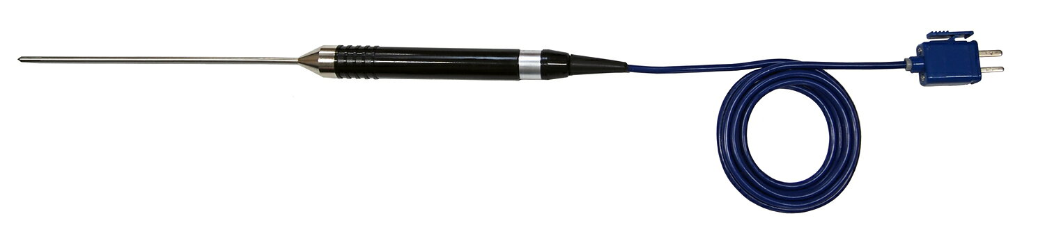 型番YC520-13T 商品説明【特長】 ●デジタルハンディ温度計MCシリーズ用 ●T熱電対、汎用形のセンサ部です。 【仕様】 ●素線：T ●測定範囲（℃）：-40〜200 ●保護管：φ1.6×L150mm SUS316 ●応答時間：0.4...