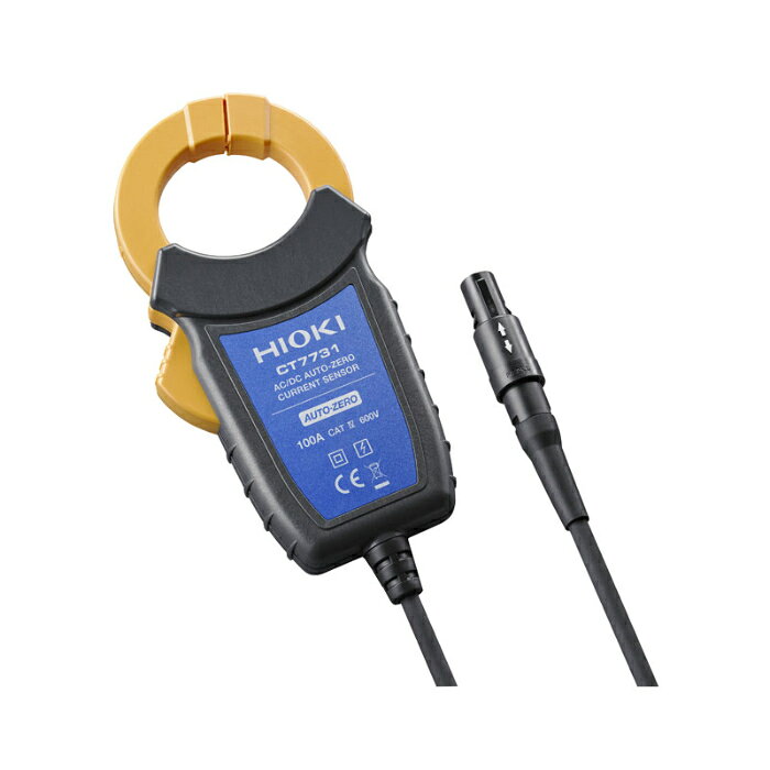 型番CT7731 商品説明【仕様】 定格電流：AC/DC 100A 測定可能導体径：φ33mm以下 適用可能機種：PQ3100、PQ3198、CM7290、CM7291