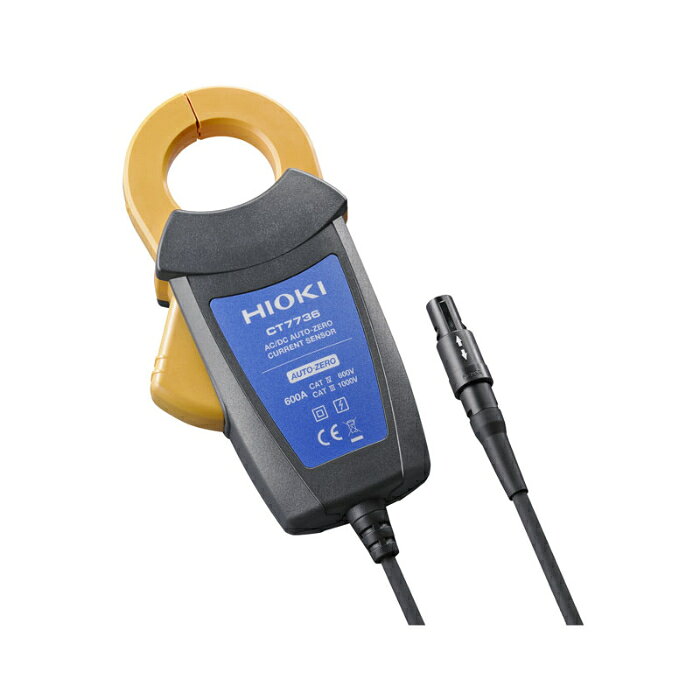 型番CT7736 商品説明【仕様】 定格電流：AC/DC 600A 測定可能導体径：φ33mm以下 適用可能機種：PQ3100、PQ3198、CM7290、CM7291