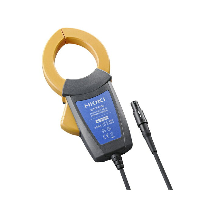 型番CT7742 商品説明【仕様】 定格電流：AC/DC 2000A 測定可能導体径：φ55mm以下 適用可能機種：PQ3100、PQ3198、CM7290、CM7291