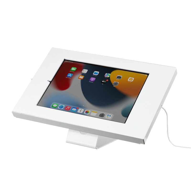型番CR-LASTIP34W 商品説明【特長】 スタンド、壁面、アーム取付けに最適　75×75VESA対応 iPadに対応したスタンド付きスチール製のケースです。 12.9インチiPad以外の全ての機種に対応しています。 スタンドを壁面に取...