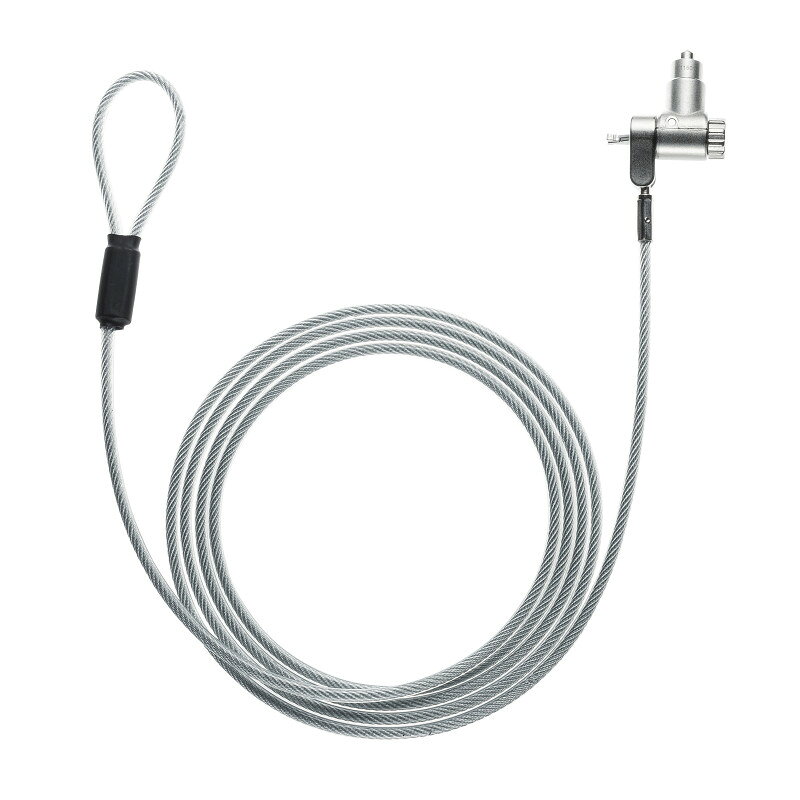 型番SL-89 商品説明【特長】 3種のセキュリティスロットに対応。シリンダ錠タイプのセキュリティワイヤー。 標準、Noble、Nanoの3種全てに対応したセキュリティワイヤーです。 各スロットへの取り付けは、シリンダ部のダイヤルを回すこと...