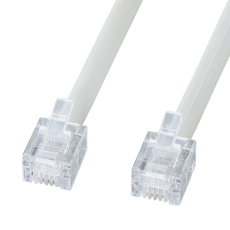 型番TEL-EN-05N2 商品説明【特長】 焼却時に有害なダイオキシンを発生しない電話ケーブル 電話回線とモデム内蔵パソコン、モデム、FAX、電話機などを接続するケーブルです。 燃やしても有害なダイオキシンを発生しないポリオレフィン素材を...