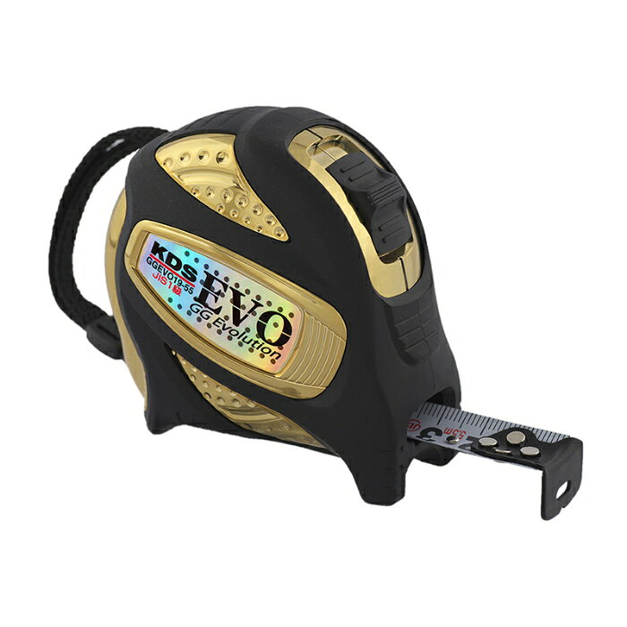 型番GGEVO19-55 商品説明【特長】 操作性を追求した新設計ショートストロークストッパー ショックに強い新設計エラストマダンパー 絶妙なフィット感を実現した新型ケース JIS1級（メートル目盛） 両面目盛 455mmピッチスタッドマー...