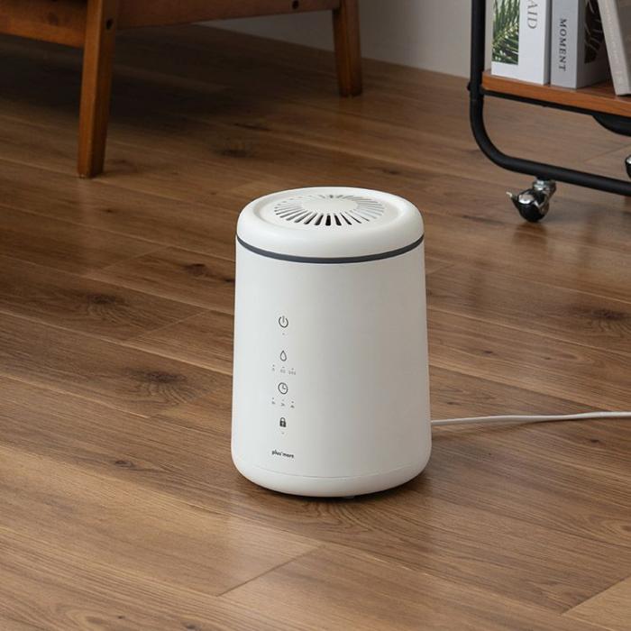 型番 PBAHF005-WH 商品説明 【特長】 シンプルなボディとクリーンなミストが魅力のスチーム式加湿器 都度加熱して素早く加湿 直感的に使えるアイコンボタン 倒れてもこぼれにくい設計 切り忘れ防止オートオフ機能付き 安心のチャイルドロ...